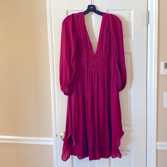 Halston Heritage | Dresses | Halston Red Dress | Poshmark
